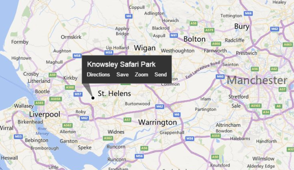 Knowsley Safari Park w Anglii tylko £10 za wjazd autem dla całej ...